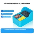 MOMOJIA Professional Solder Tip Cleaner Container Box for Workshops and ...