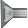 4 1/2"H x 3/4"P x 94 1/2"L Lisbon Fluted Panel Moulding - Walmart.com