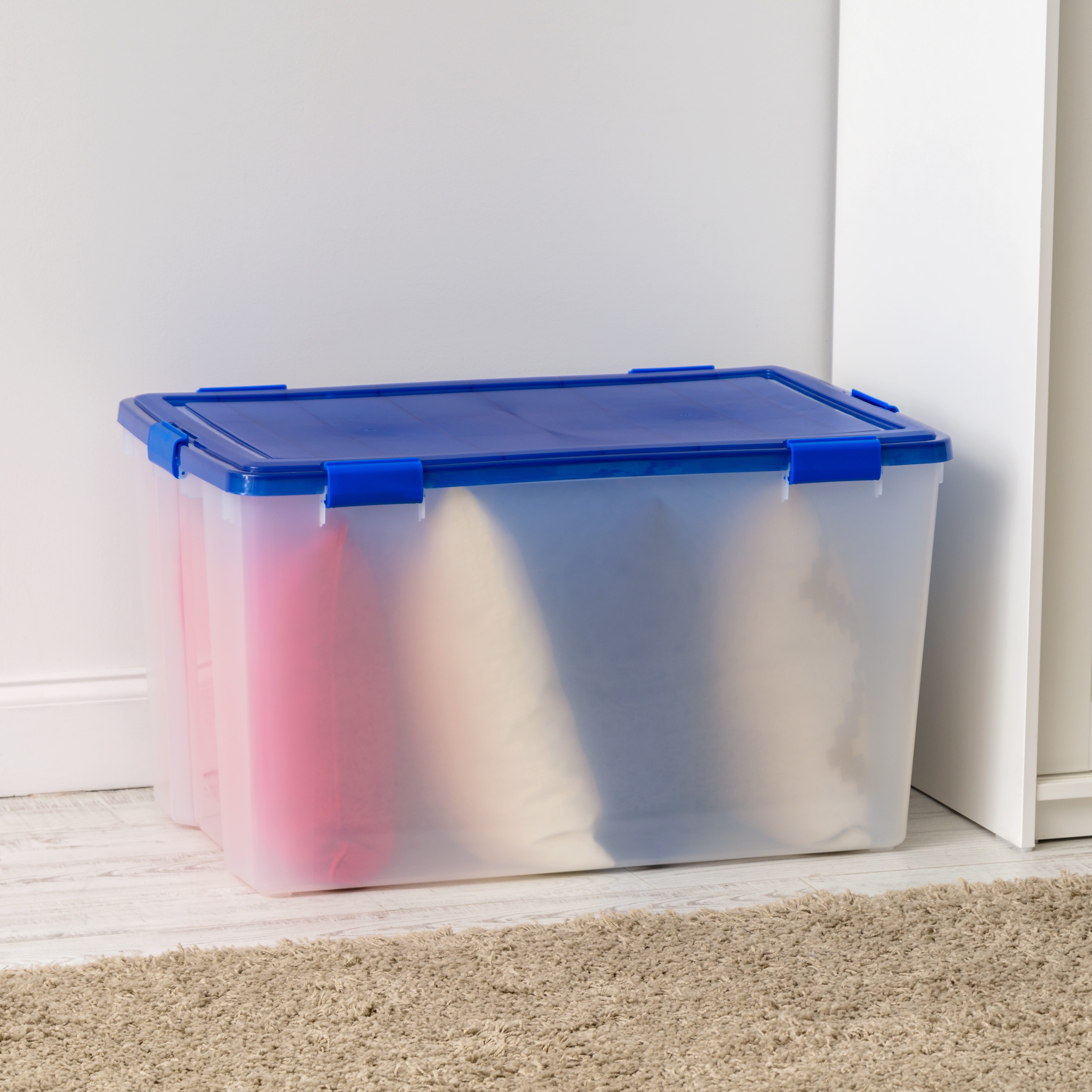 Buy Iris Usa 156 Quart Weatherpro™ Gasket Clear Plastic Storage Box