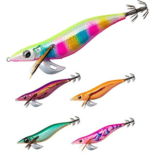 DAIWA Egi Emeraldas Stay TypeS RV 3.0 Gold-Orange Stripe Lure - Walmart.ca