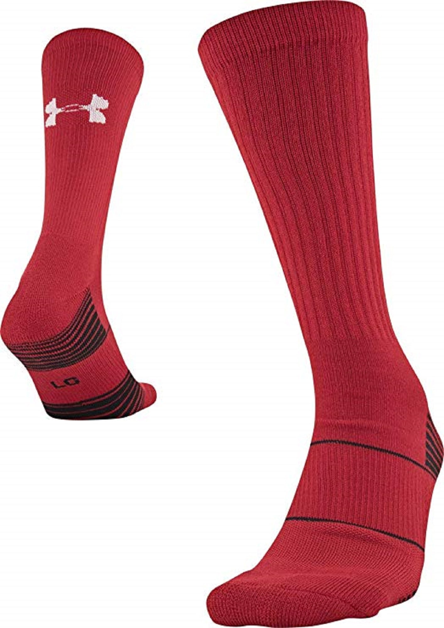 Under Armour Training Unisex Crew Socks, 1-Pair, Large, Red - Walmart.com