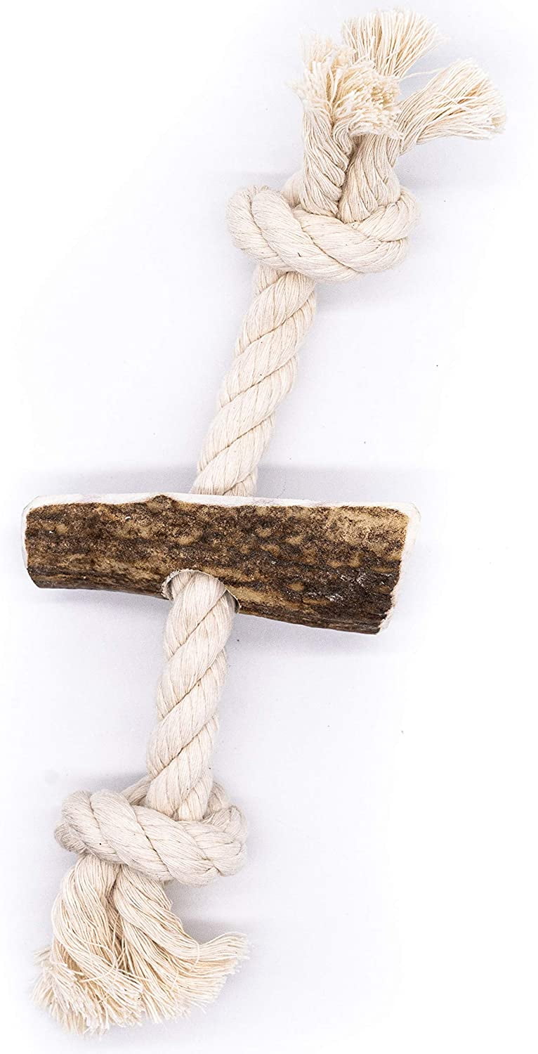 Perfect Pet Chews Dog Antler - Elk Antler for Dogs Medium Rope Toy ...