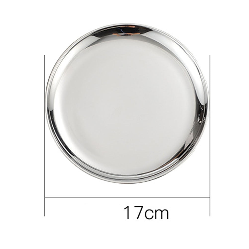 Click here for Zero Stainless Steel Dinner Plates Lunch Plates Br... prices