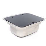 TOOL1SHOoo Small Drain Mobile RV Caravan Kitchen Sink with Cover, 304 ...