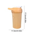Amketima 500ml Handheld Fitness Sports Water Cup Protein Powder Shaker ...