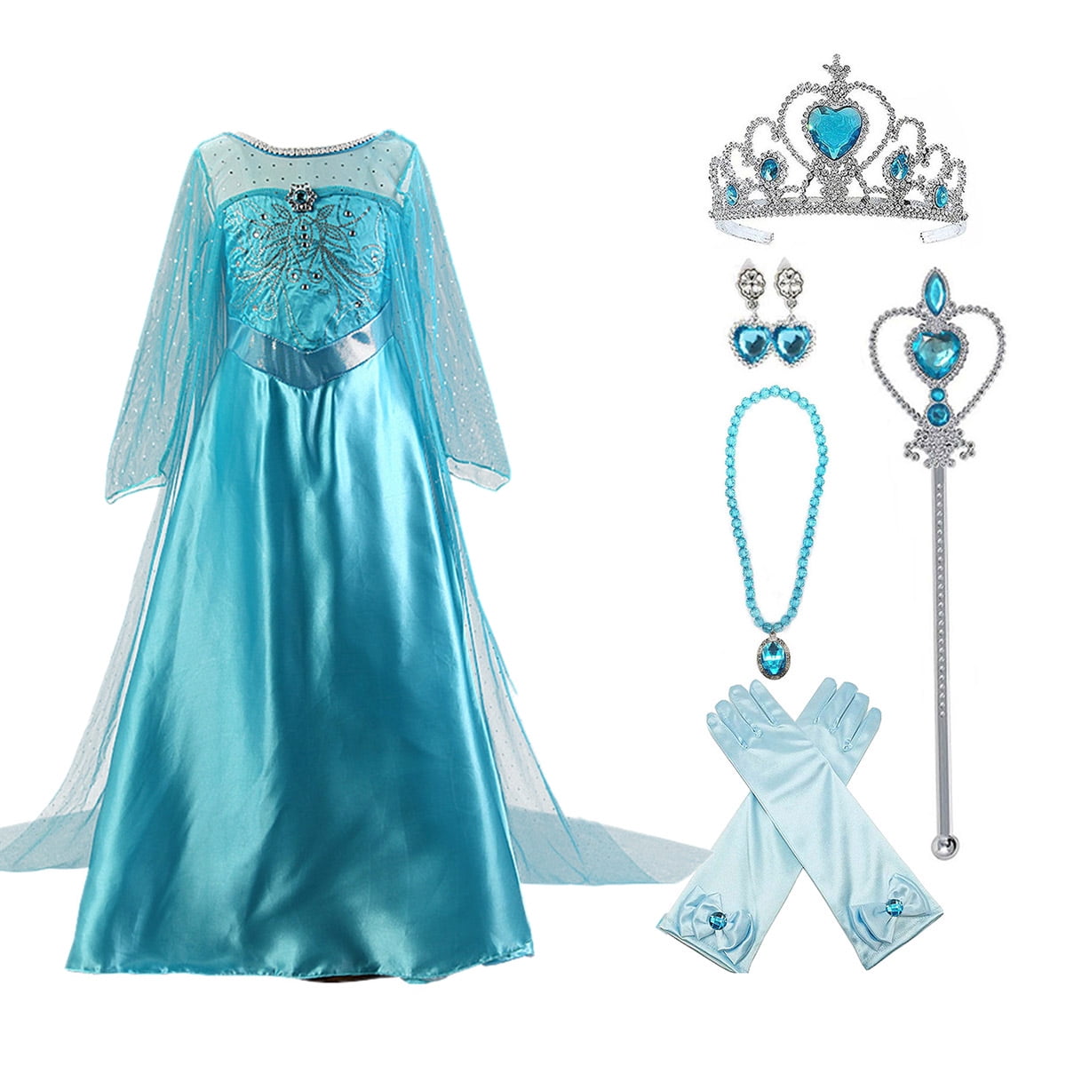 Click here for Hawee Princess Elsa Dress Up Costumes With Cloak F... prices