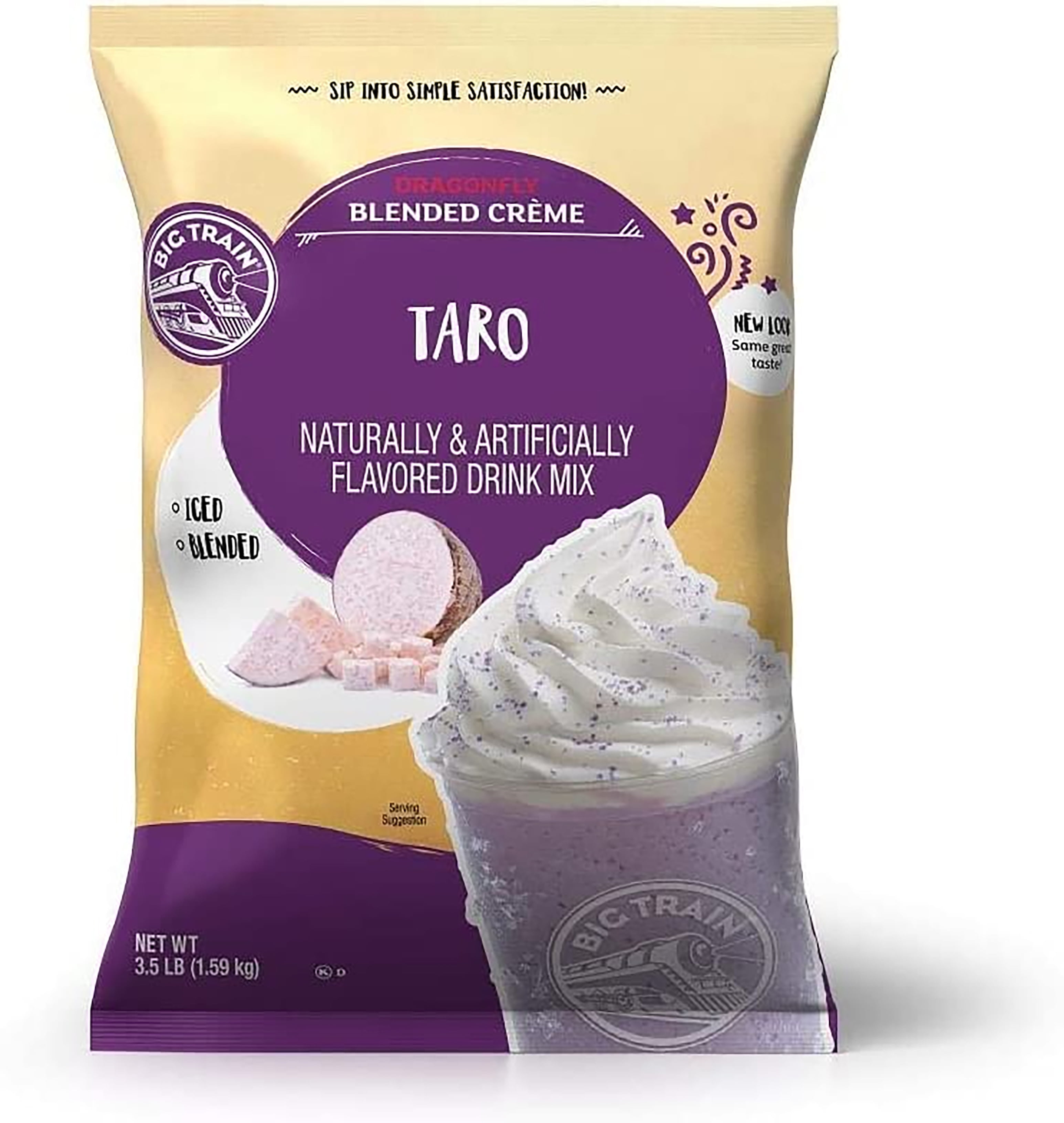 Big Train Taro Base para Frappe 1.59 Kg Big Train Base para frappe ...