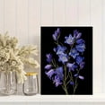 Abstract Blue Horse Portrait Canvas Print Wall Art for Living Room ...
