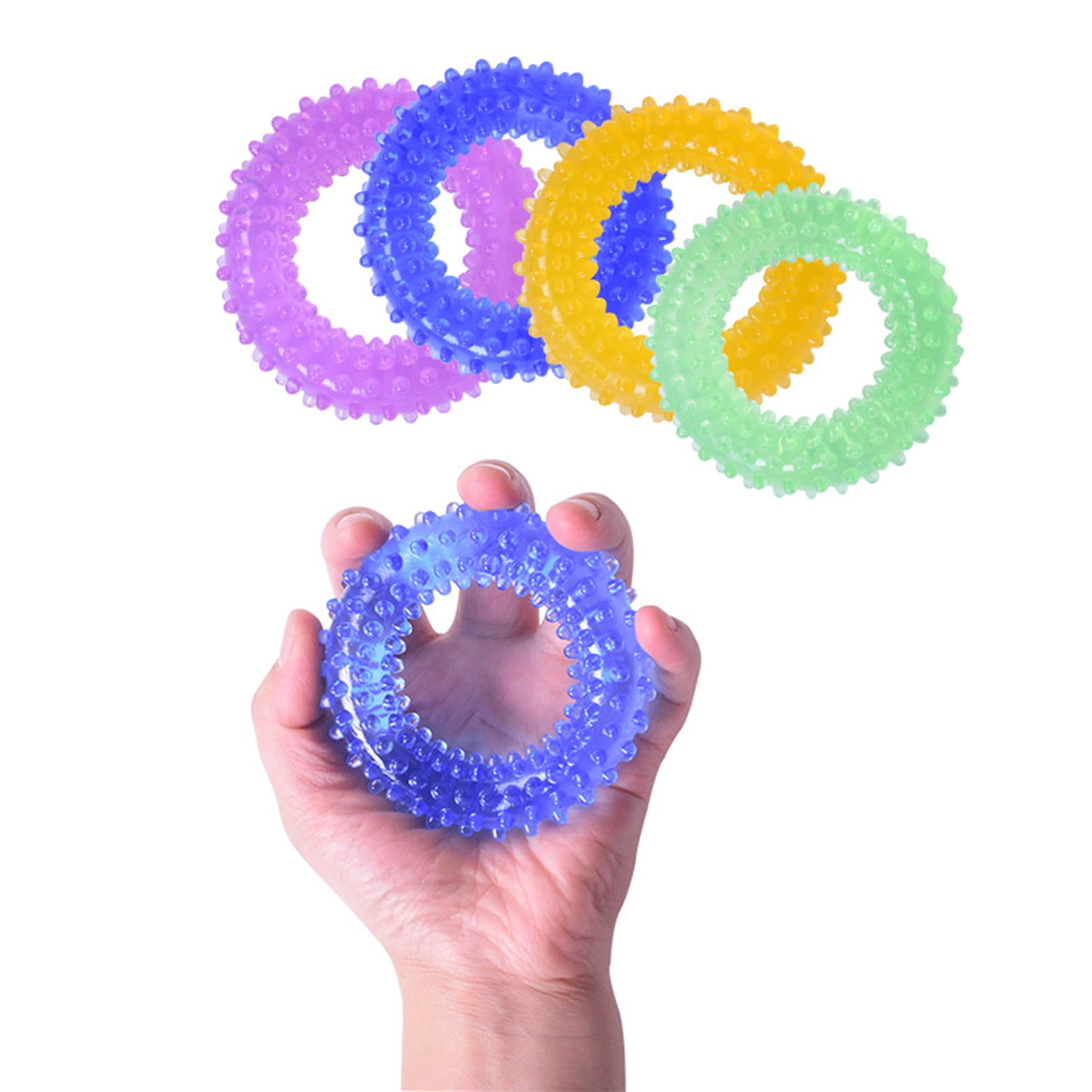 Anvazise Trainer Grip Ring High Elasticity Bump Design Recovery ...