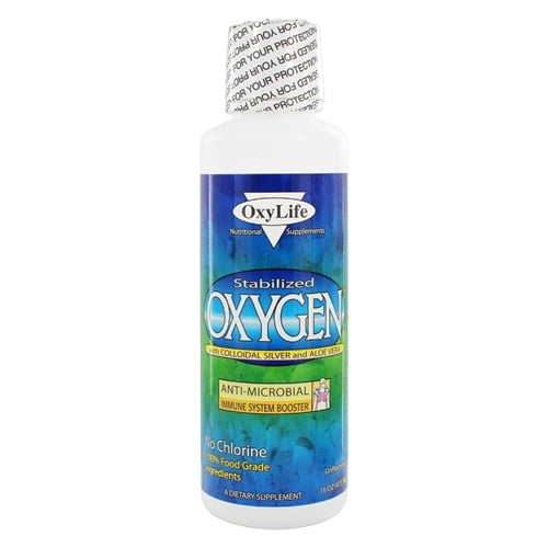 Oxylife Stabilized Oxygen With Colloidal Silver and Aloe Vera ...