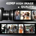 NBD 4K 48MP Vlogging & Photography Camera with 32GB SD Card, 16x Zoom & Lenses - Walmart.com