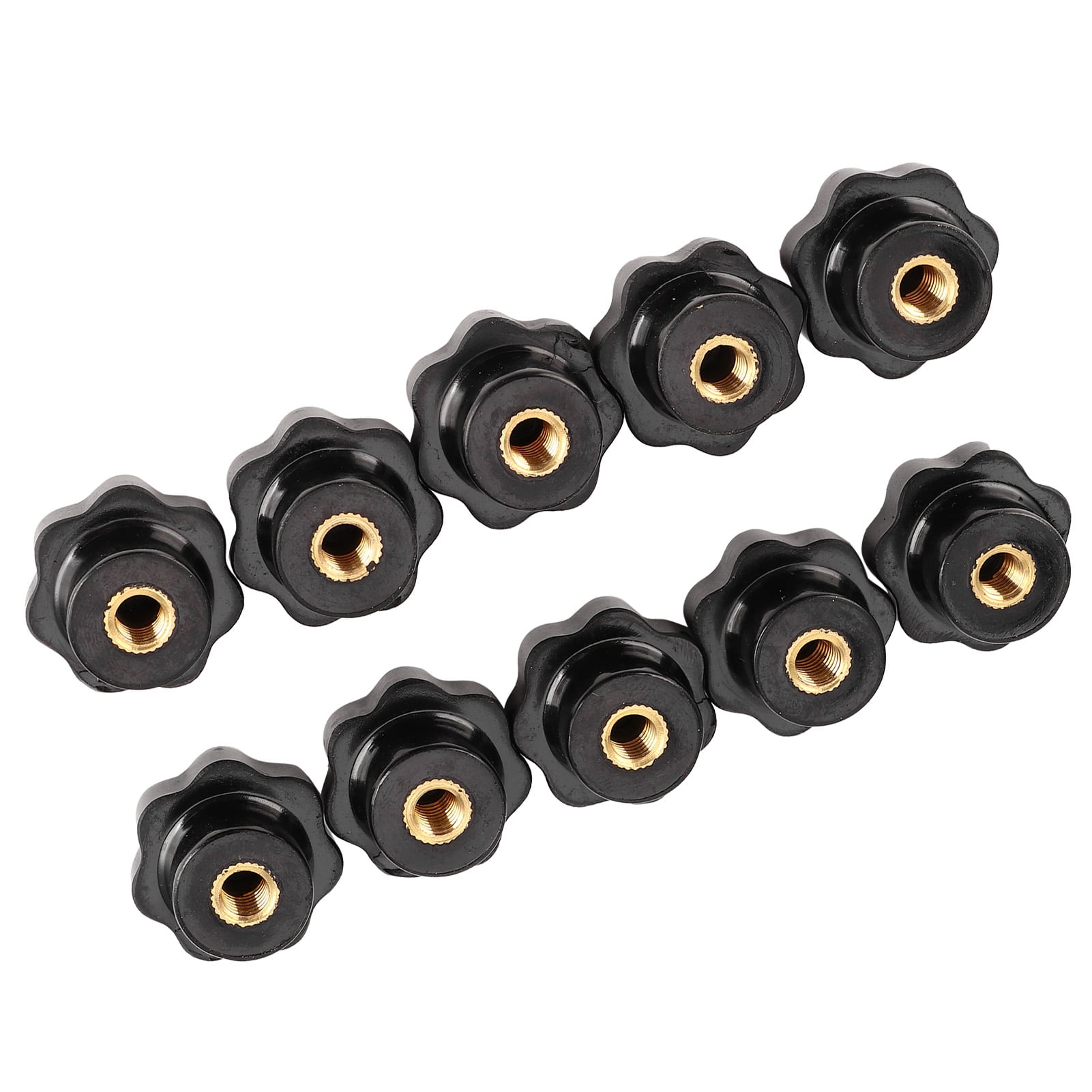 Noref Nuts Knob Grip,10Pcs Nuts Knob Grip Handle 7-Star with Female ...