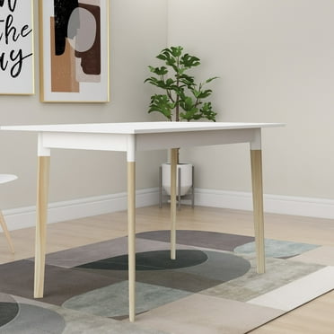 Costway Dining Table 47 Inch Kitchen Dining Table Rectangular for Small ...