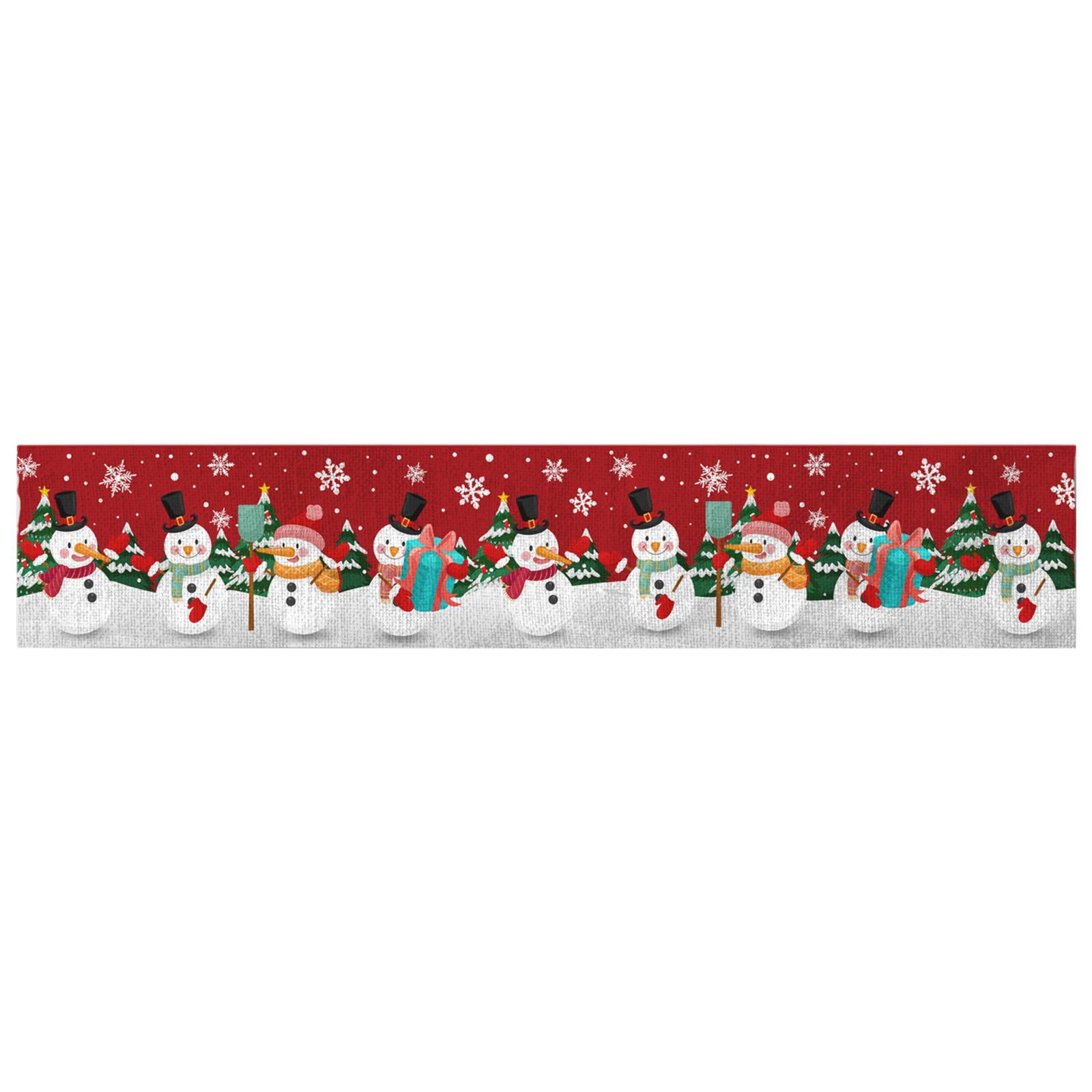 Holiday Themed Rectangle Winter Holiday Carefully Stitch Seasonal ...