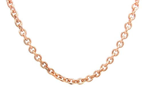 Copper Chain CN603G - 1/4" wide - Available in 16 inch lengths ...