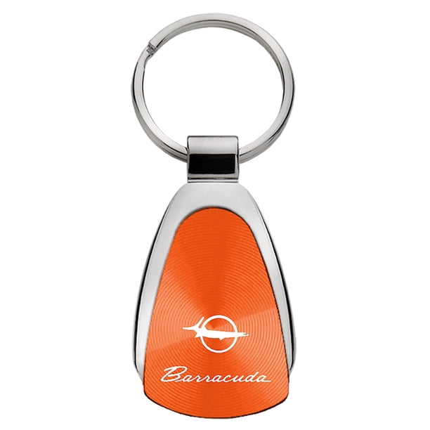 Au-TOMOTIVE GOLD Barracuda Orange Teardrop Key Fob - Walmart.com
