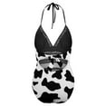Backless Swimsuit V Neck S One Piece Swimsuit Women Swimwear Monokini