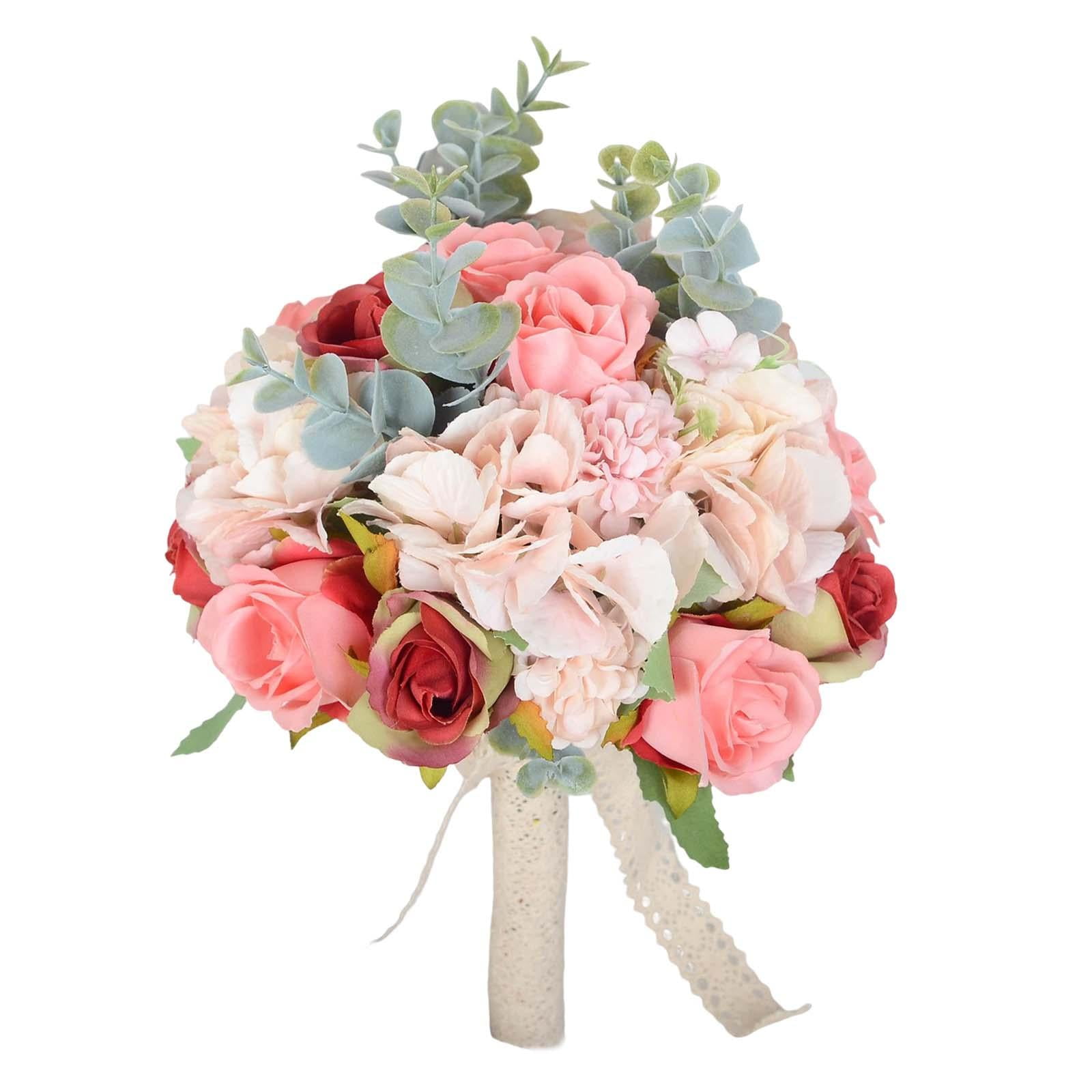 Click here for Jifeng Bouquets Bride Romantic Toss Bouquet Center... prices
