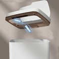 KQJQS Touchless Bathroom Trash Can with Lid, 3.7 Gallon Motion Sensor ... KQJQS Touchless Bathroom Trash Can with Lid, 3.7 Gallon Motion Sensor ...