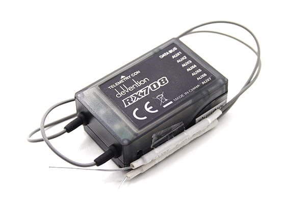 HobbyFlip DEVO-RX708 receiver TALI H500-Z-27 Compatible with RC Drone ...