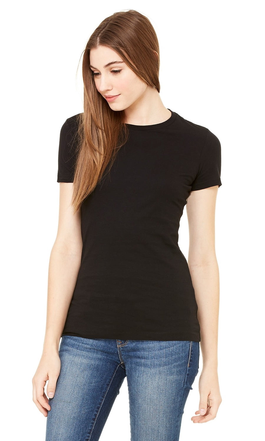 BELLA CANVAS The Bella Canvas Ladies The Favorite T Shirt BLACK BELLA CANVAS The Bella Canvas Ladies The Favorite T Shirt BLACK