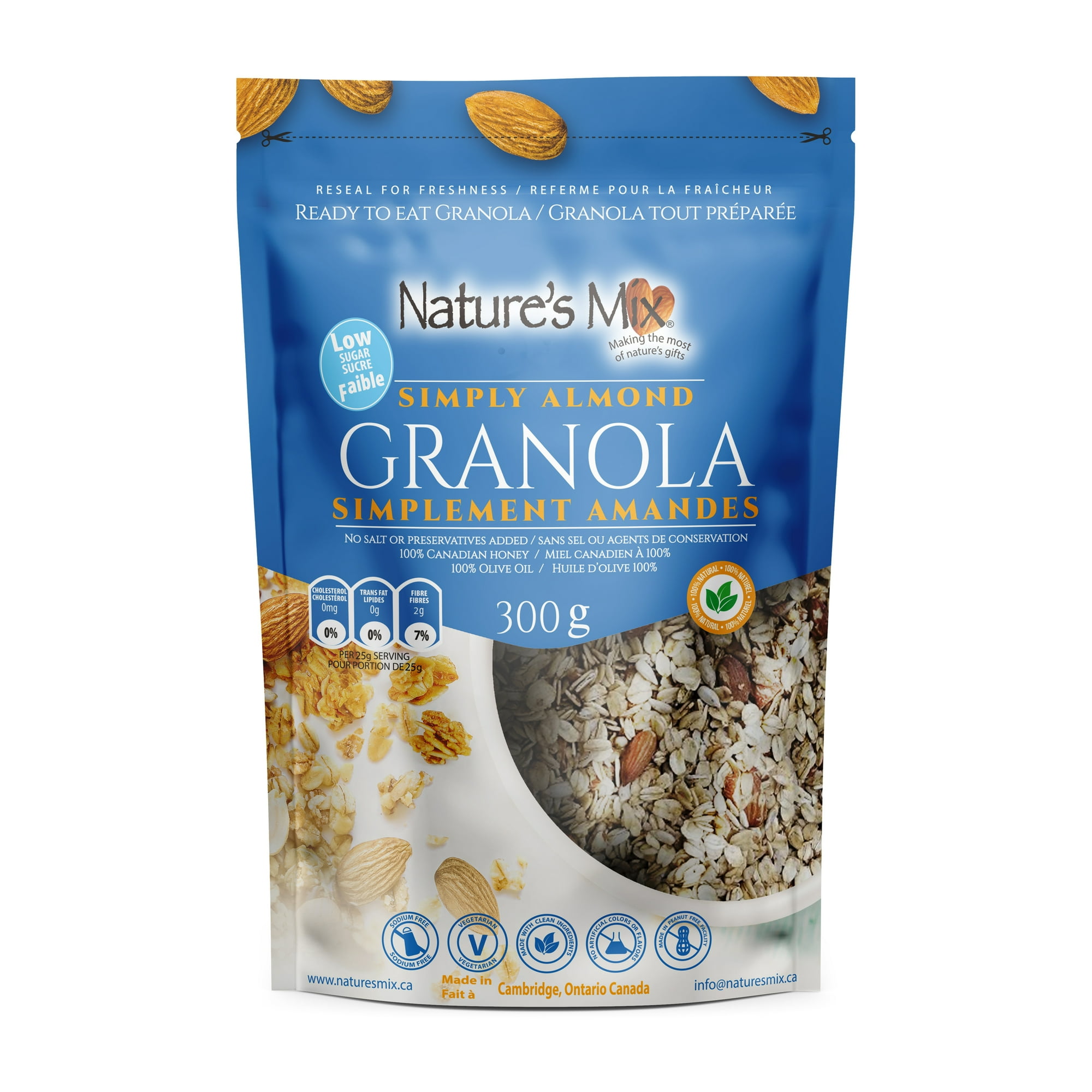 Click here for Natures Mix Simply Almonds Granola  Resealable Bag... prices