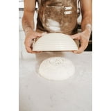 Artisan Bread Proofing Basket & Embosser - BPA-Free, Dishwasher Safe ...