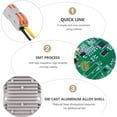 MPPT Solar Charge Controller 300W 20A Dual Battery System with IP67 ...