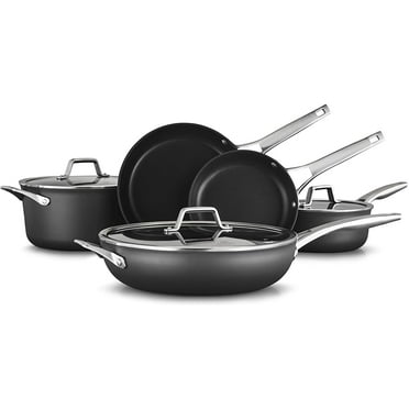 Calphalon Premier Hard-Anodized Nonstick Cookware, 11-Piece Pots and ...