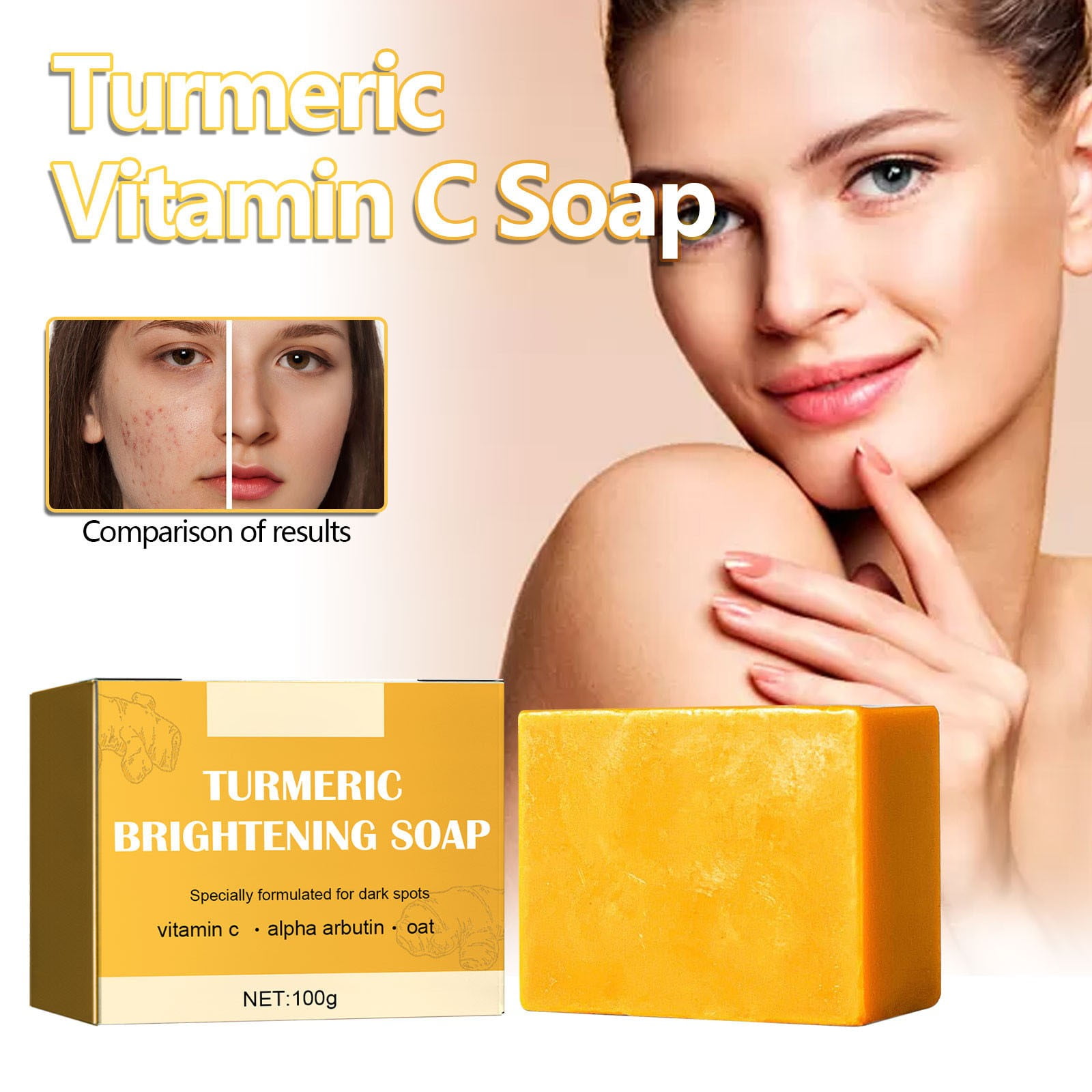 Turmeric Soap Turmeric Soap For Skin Whitening And Cleansing Turmeric ...