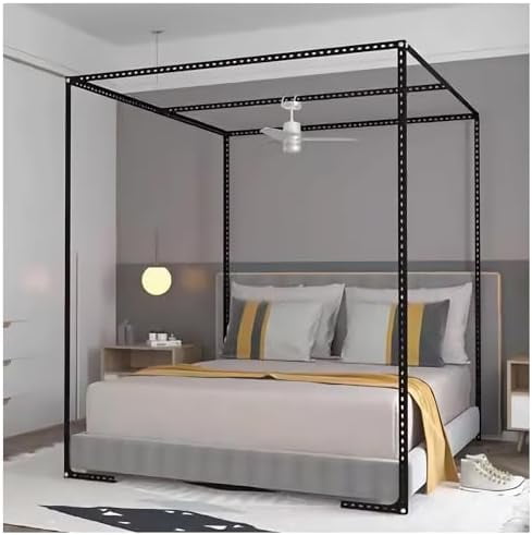 Bed Curtain Canopy 4 Corner Post Bed Canopy Frame Four Post Canopy Bed ...