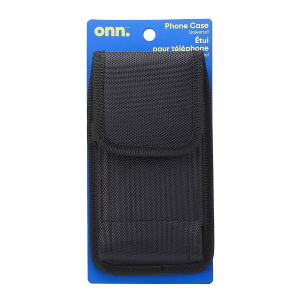 onn. Lightweight Universal Phone Case with Velcro Closure, Fits up to 6 ...