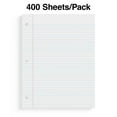 Staples College Ruled Filler Paper 8 1/2" x 11" 400/Pack (27521M ...