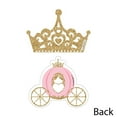 Big Dot of Happiness Little Princess Crown - Tiara & Carriage ...