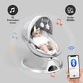 HARPPA Electric Infant Swing Seat, Portable Baby Bouncer with Bluetooth ...