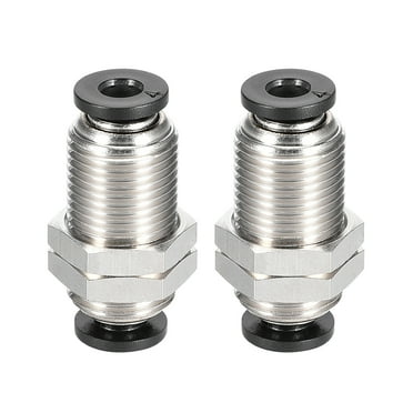 40 Pieces Straight Push Connectors, Push To Connect Fittings Quick ...