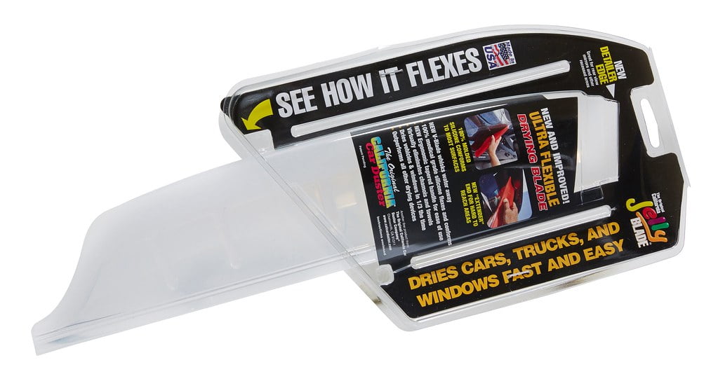 California Car Duster Clear Jelly Blade 13" Flexible Car Wash Drying ...