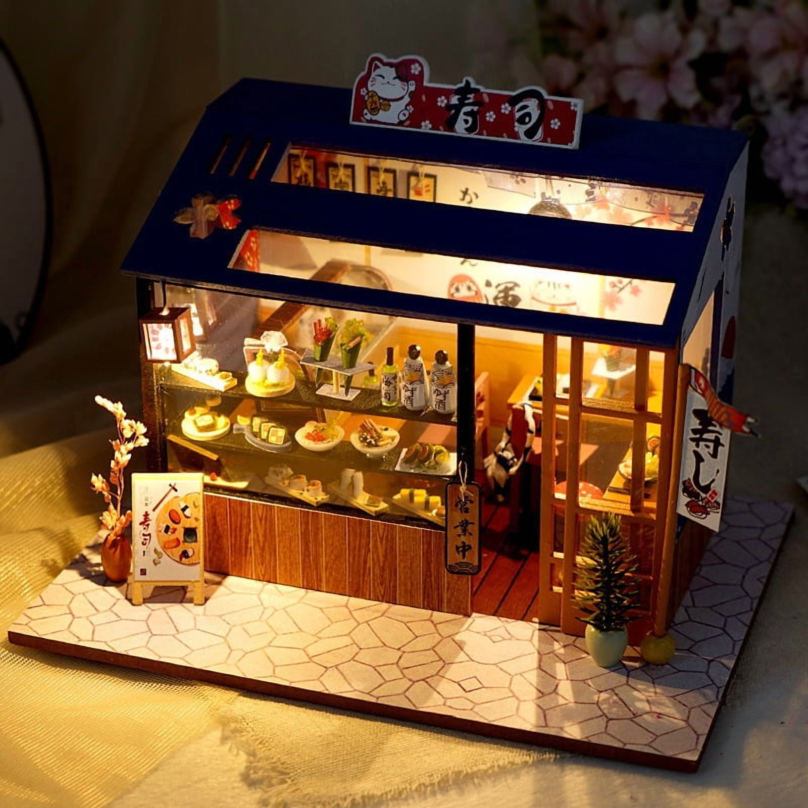 Click here for Unbranded Japanese Sushi Restaurant Themed Wooden... prices