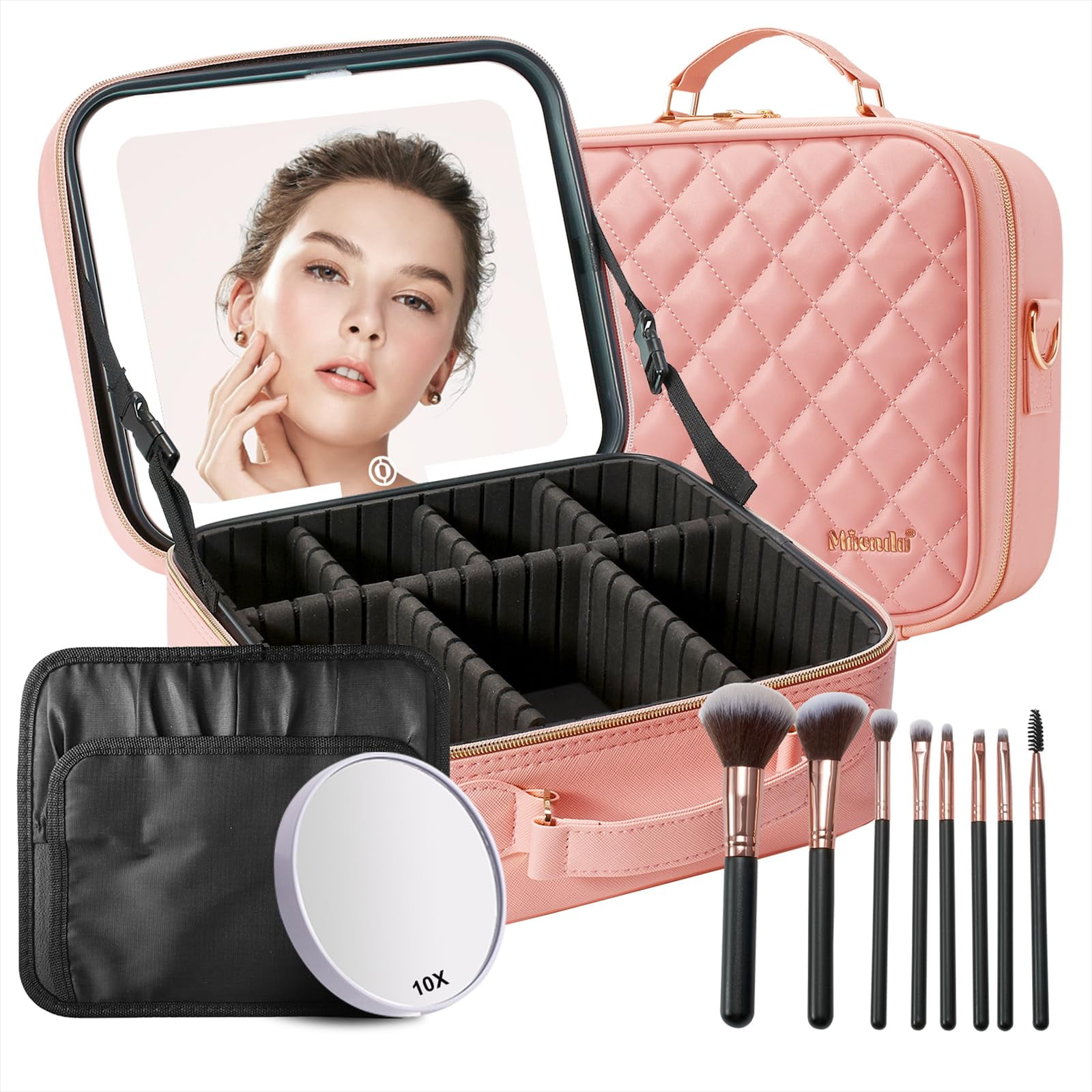Click here for Mocado Travel Makeup Bag With Led Lighted Mirror... prices