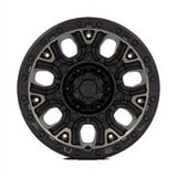 Fuel 1PC Cast Aluminum Rim D824 17X9 6X4.5 M-BLK-DDT 1MM, D82417908750 ...