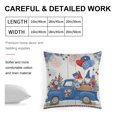 20"x20" Pillow Cover Cute Gnomes Truck Pillowcase Farm Decorations ...