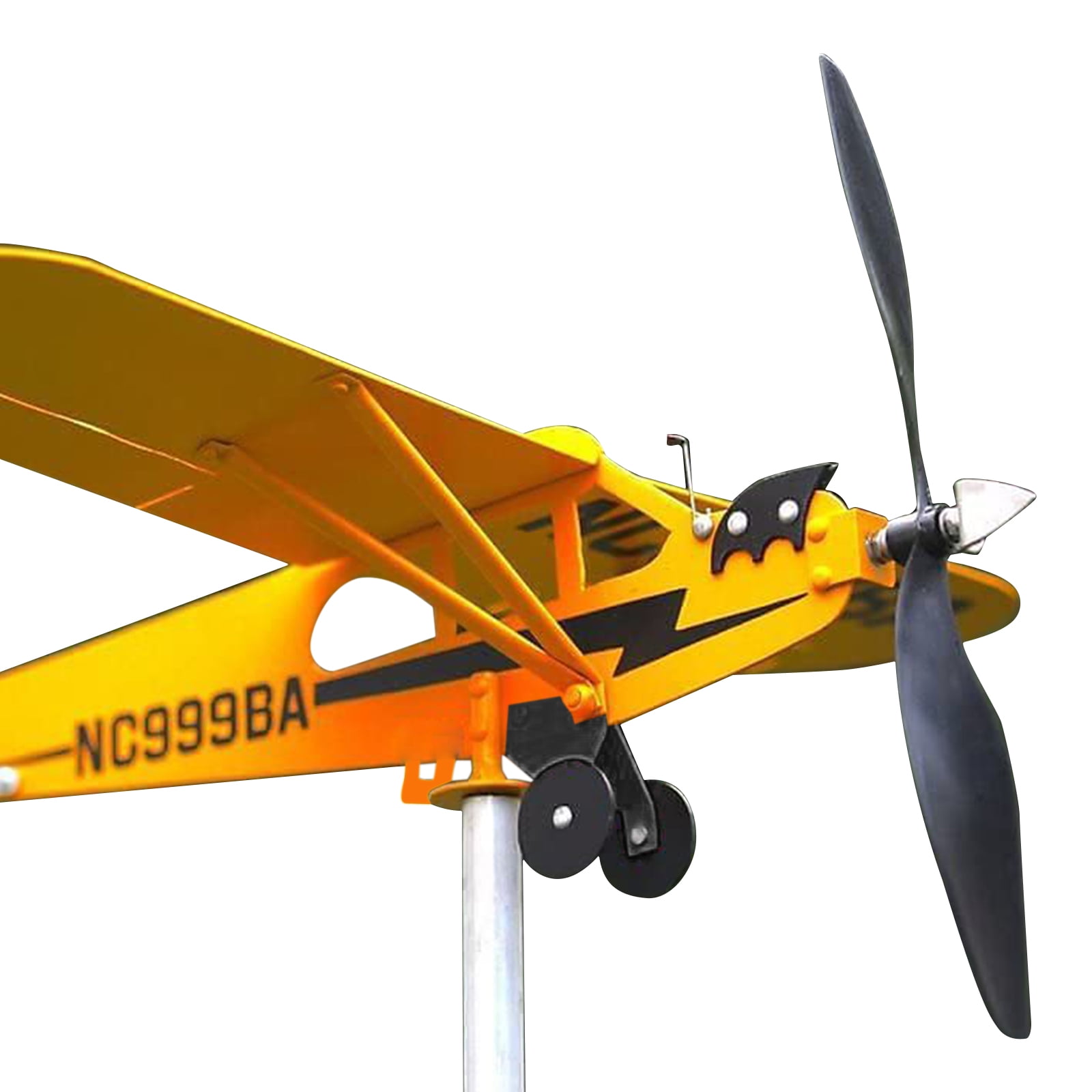 Metal Plane Garden Spinner Wind Vane | Fasci Garden