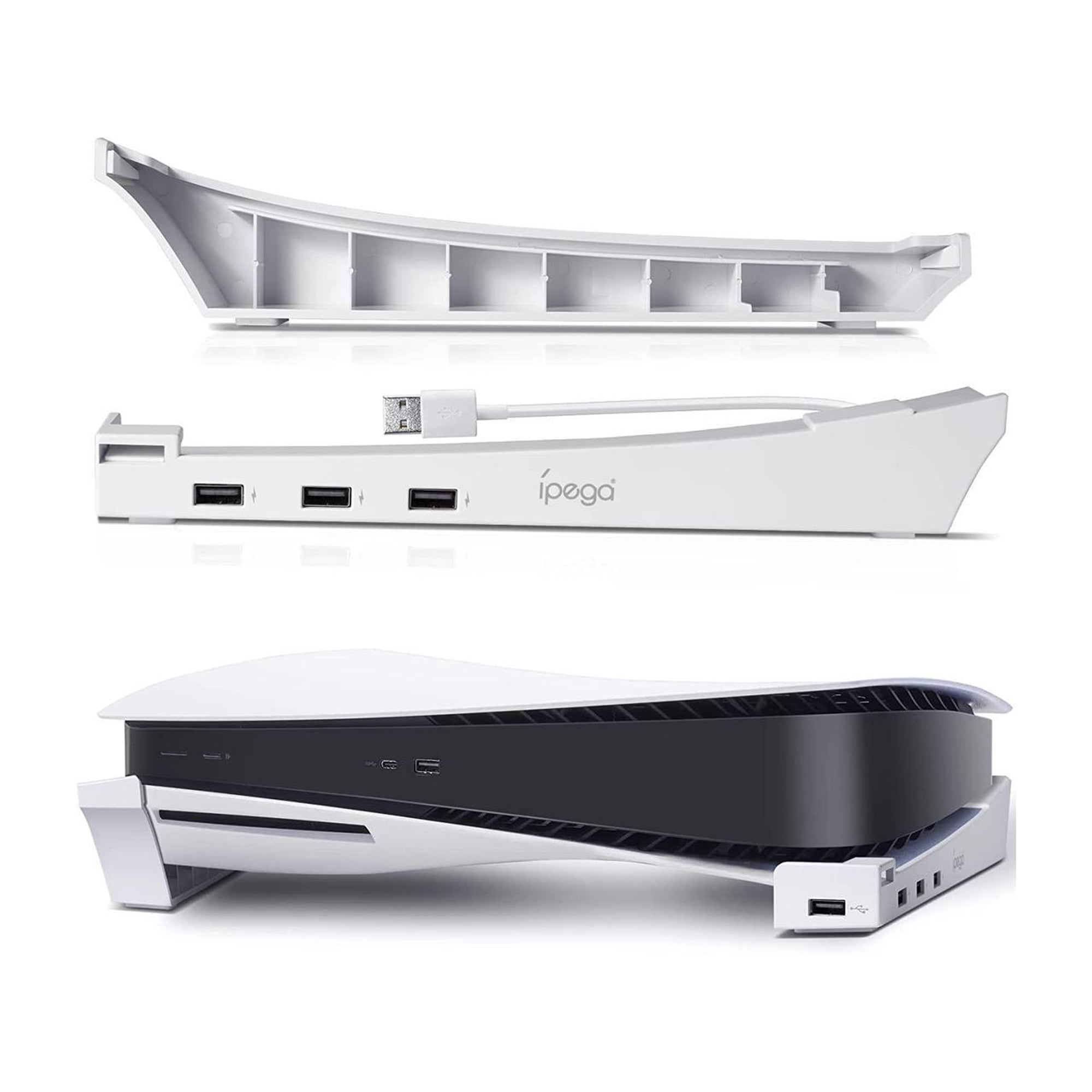 Click here for Bonaever Horizontal Stand For Ps5 With 4 Usb Exten... prices