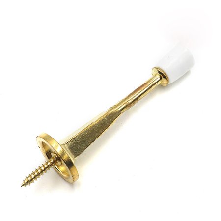 Door Stop Flexible Zinc Alloy Plastic Plug Rustproof Gate mounting ...