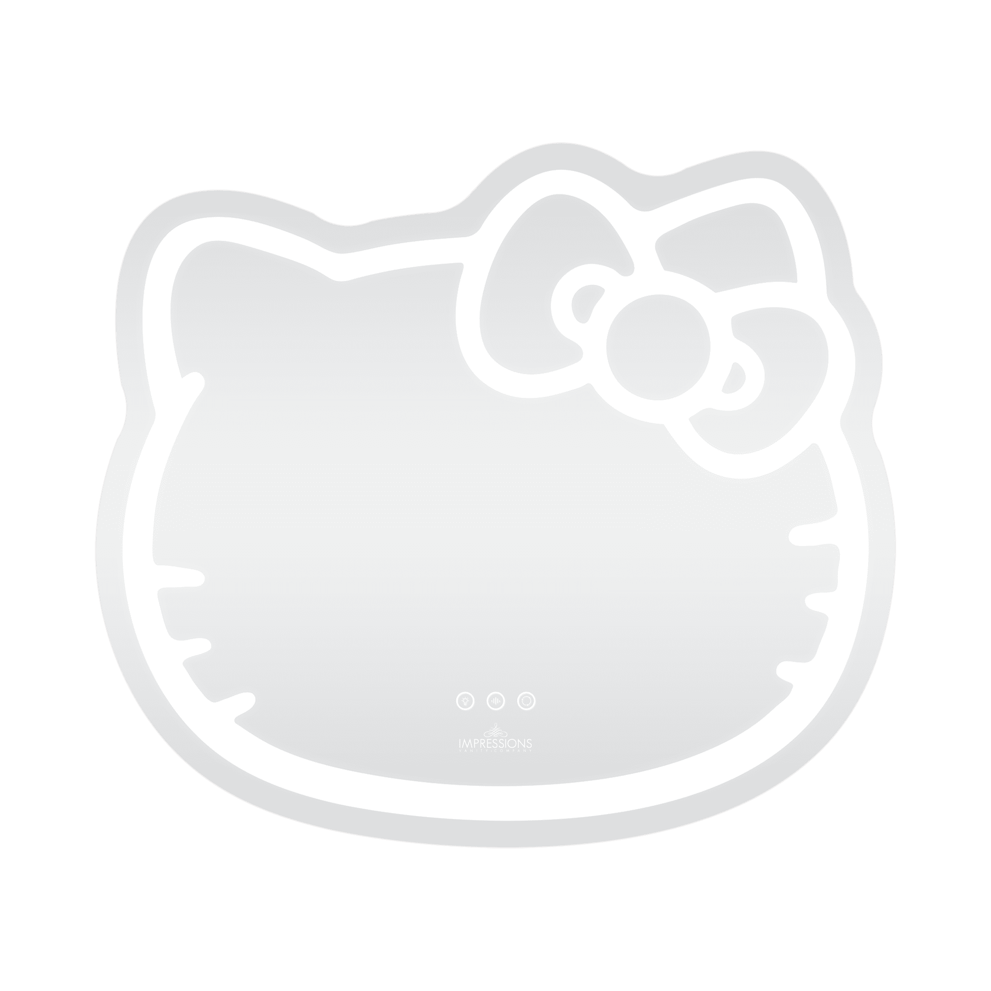 Impressions Hello Kitty Wall Mirror With Wifi Smart Makeup Vanity