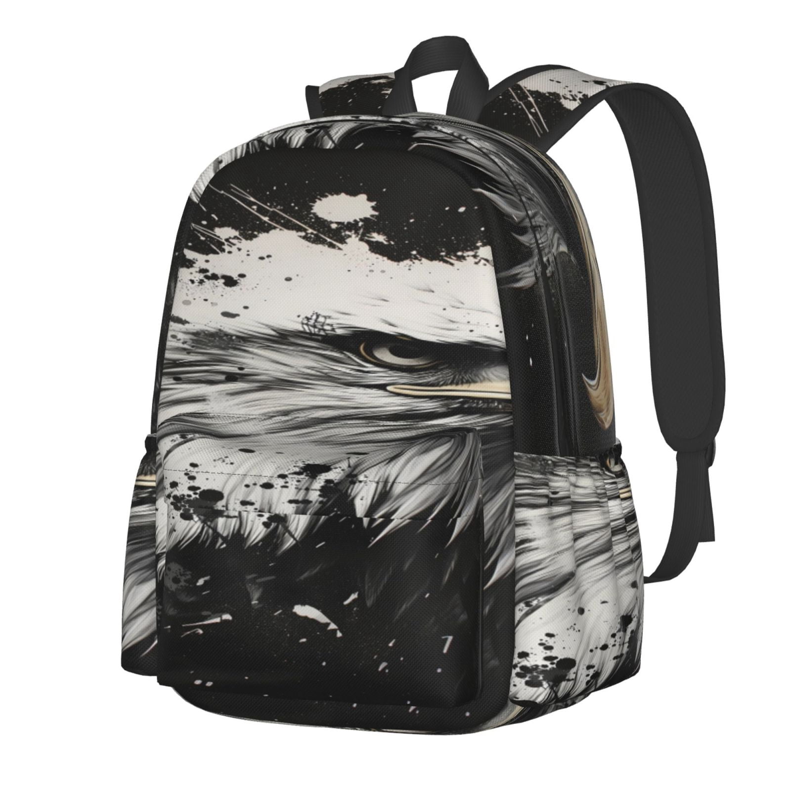 Disketp Ink Style Bald Eagle Mochila Escolar de Gran Capacidad y Peso ...