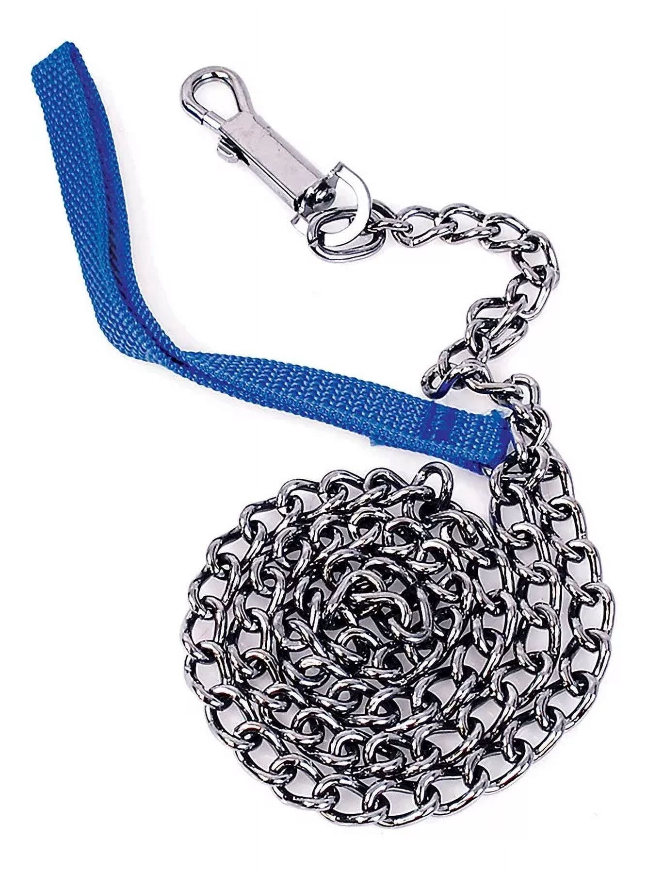 Cadena Perro Acero Cromado 4.0mm X 1.2m Asa Nylon Surtek | Bodega ...