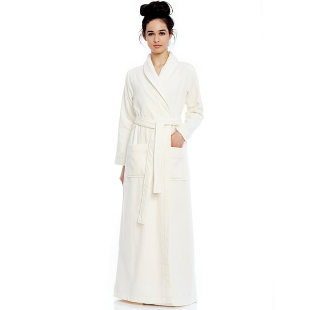 Be Relax Long Women's Long Terry Robe-L - Walmart.com