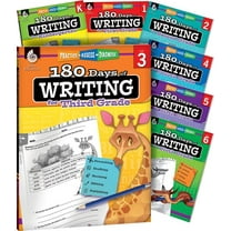 180 Days of Reading for K-6, Set of 7 Assorted Reading Workbooks, One ...