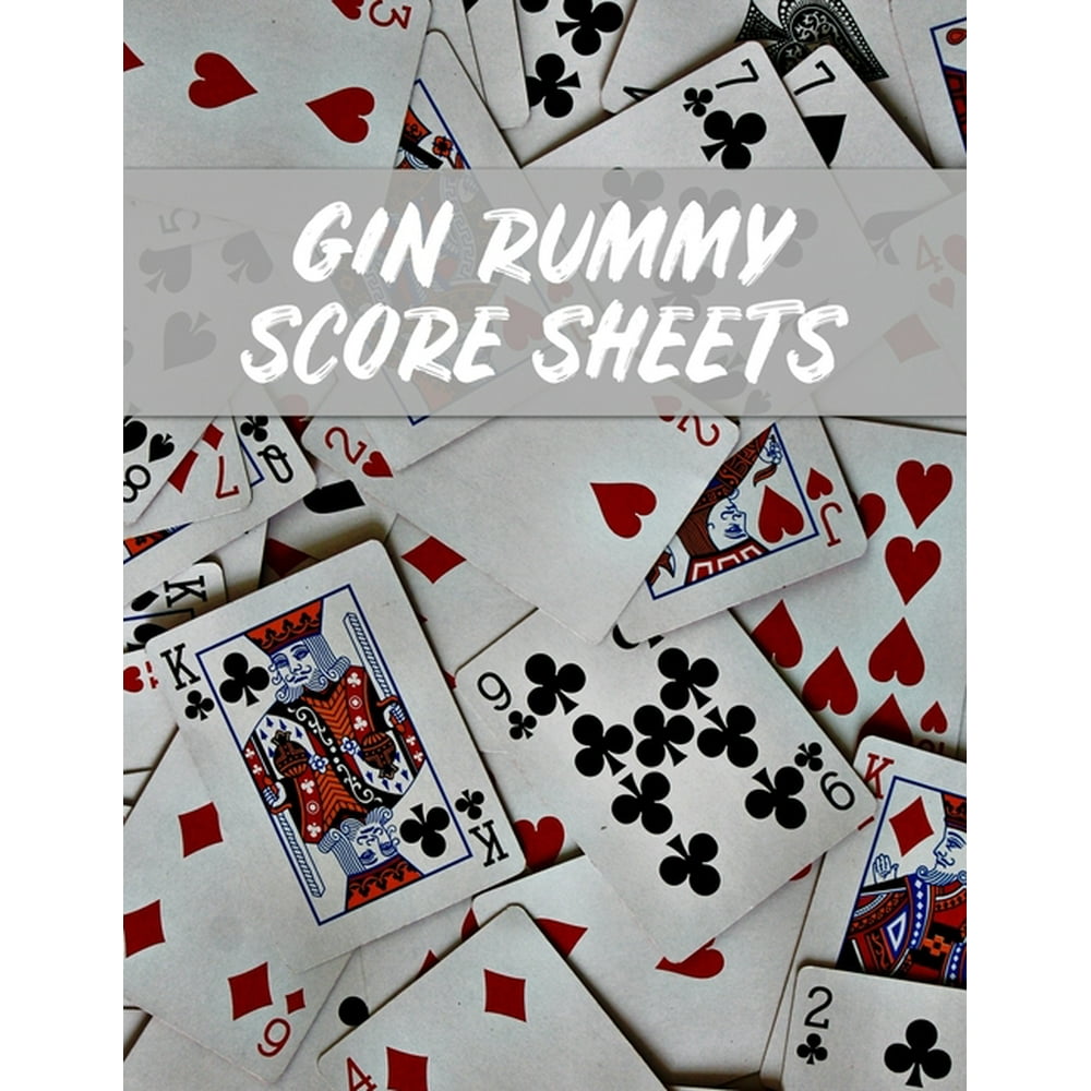 Gin Rummy Score Sheets: A pad of scoresheets: Perfect for scorekeeping ...